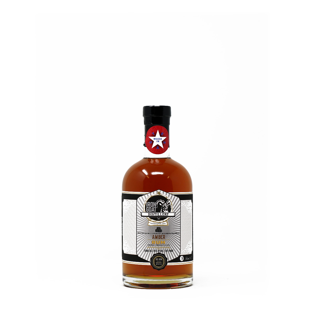 Iron Goat Distillery Amber Rum - John Barleycorn Awards | Enter